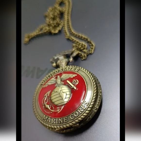 Accessories | Beautiful Usmc United States Marine Corps Quartz Pocket ...